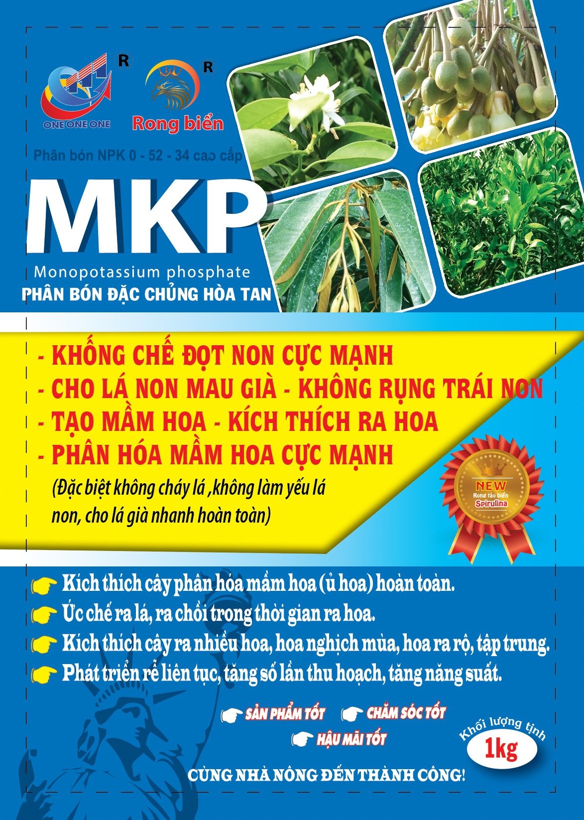 MKP NEW 1KG – CÔNG TY TNHH XUẤT NHẬP KHẨU 111